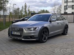 Grey Audi A6 2013 in Riga, with an engine capacity of 3.00 L and mileage of 317 thousand km for 9900 €, photo  on AUTOMOTO.COM.LV