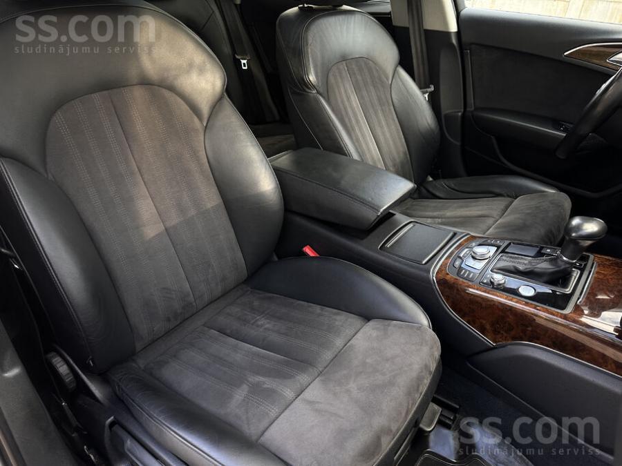 Pelēks Audi A6 2013 Rīga, ar dzinēja tilpumu 3.00 L un nobraukumu 317 tūkst. km par 9900 €, foto 8 vietnē AUTOMOTO.COM.LV