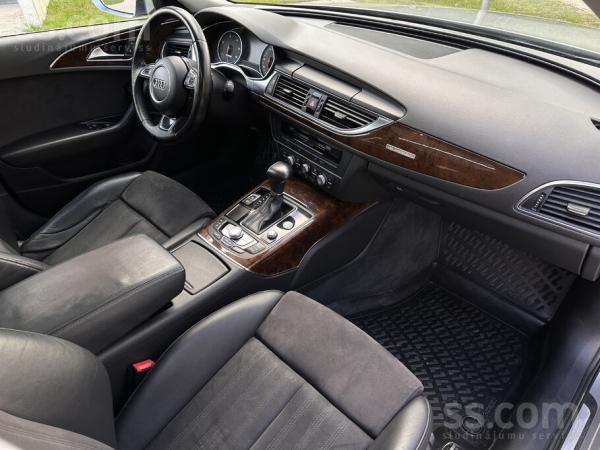 Pelēks Audi A6 2013 Rīga, ar dzinēja tilpumu 3.00 L un nobraukumu 317 tūkst. km par 9900 €, foto 8 vietnē AUTOMOTO.COM.LV