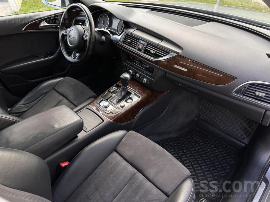Pelēks Audi A6 2013 Rīga, ar dzinēja tilpumu 3.00 L un nobraukumu 317 tūkst. km par 9900 €, foto 9 vietnē AUTOMOTO.COM.LV