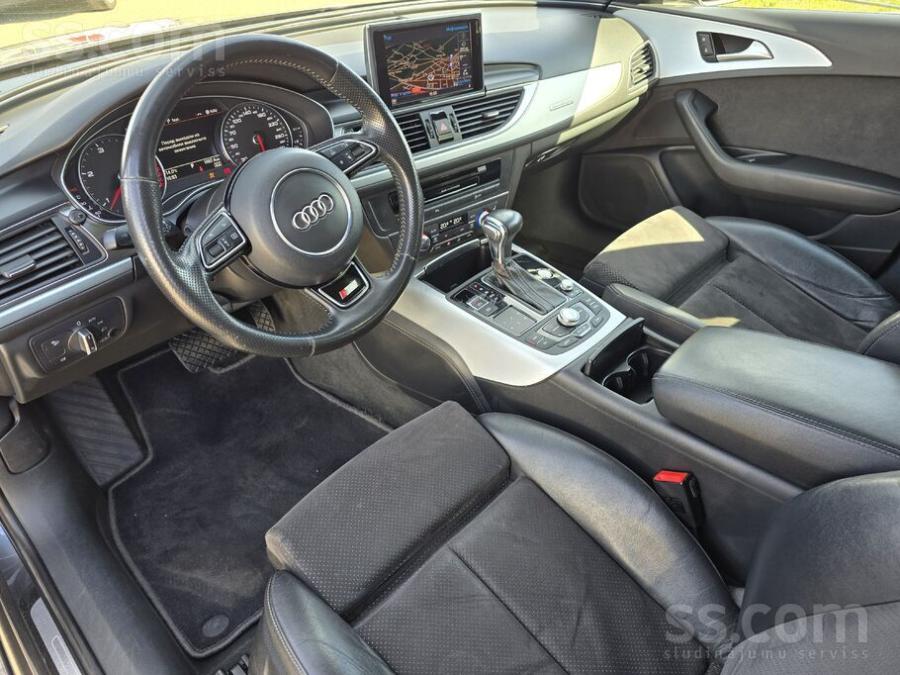 Pelēks Audi A6 2013 Rīga, ar dzinēja tilpumu 3.00 L un nobraukumu 0 tūkst. km par 7800 €, foto 24 vietnē AUTOMOTO.COM.LV