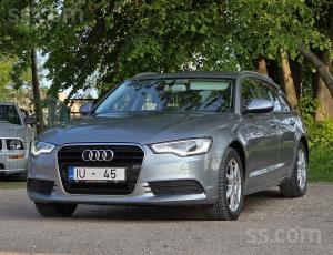Pelēks Audi A6 2013 Liepāja, ar dzinēja tilpumu 3.00 L un nobraukumu 304 tūkst. km par 6990 €, foto  vietnē AUTOMOTO.COM.LV