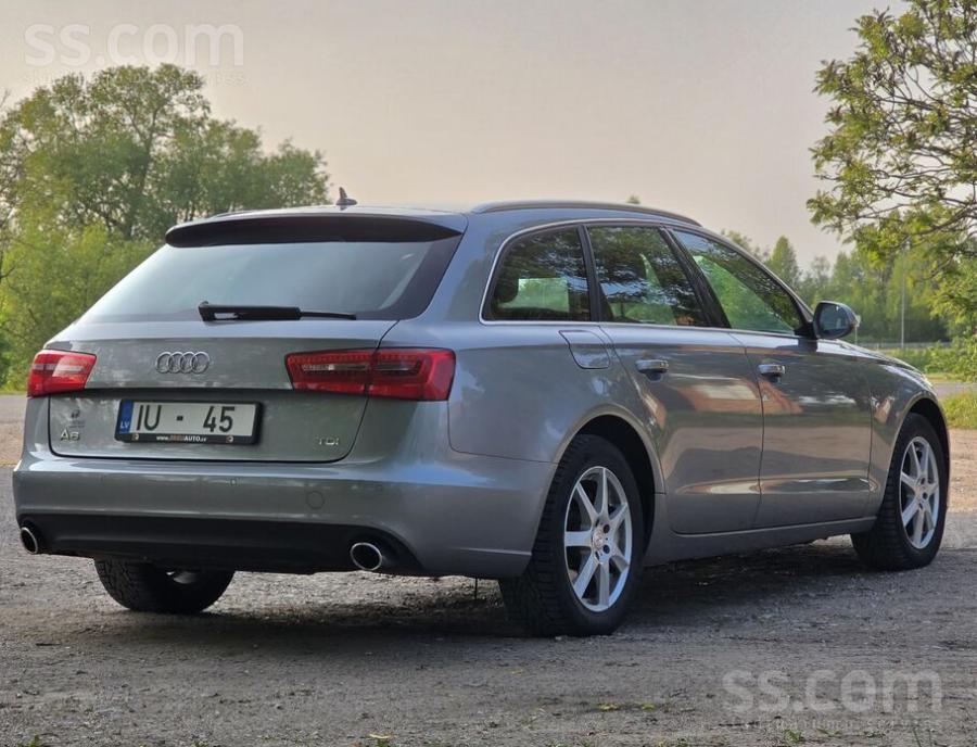 Pelēks Audi A6 2013 Liepāja, ar dzinēja tilpumu 3.00 L un nobraukumu 304 tūkst. km par 6990 €, foto 4 vietnē AUTOMOTO.COM.LV