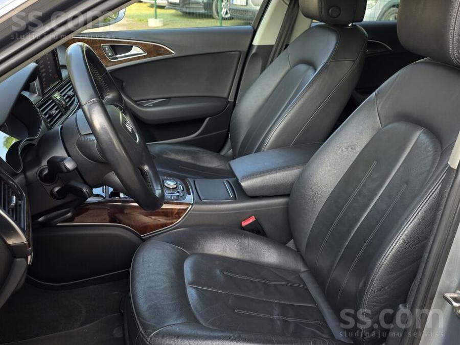 Pelēks Audi A6 2013 Liepāja, ar dzinēja tilpumu 3.00 L un nobraukumu 304 tūkst. km par 6990 €, foto 14 vietnē AUTOMOTO.COM.LV