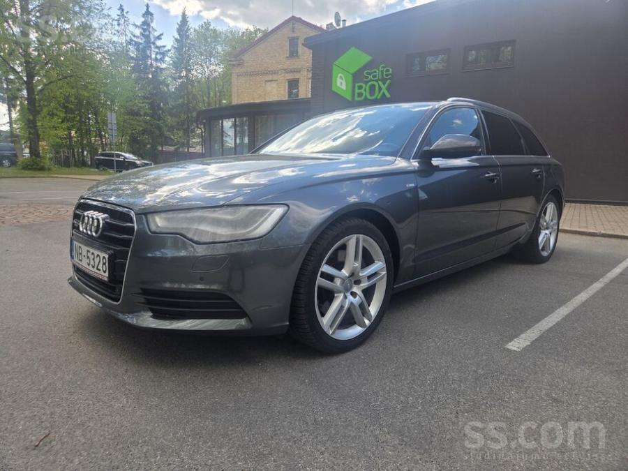Grey Audi A6 2013 in Riga, with an engine capacity of 3.00 L and mileage of 0 thousand km for 9900 €, photo 1 on AUTOMOTO.COM.LV