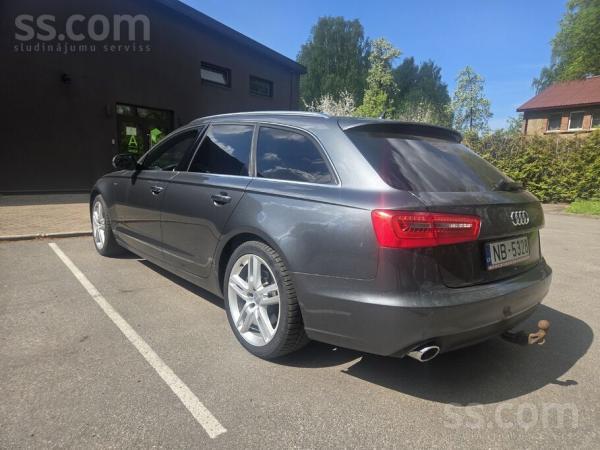 Grey Audi A6 2013 in Riga, with an engine capacity of 3.00 L and mileage of 0 thousand km for 9900 €, photo 3 on AUTOMOTO.COM.LV