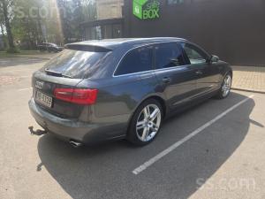 Grey Audi A6 2013 in Riga, with an engine capacity of 3.00 L and mileage of 0 thousand km for 9900 €, photo 5 on AUTOMOTO.COM.LV
