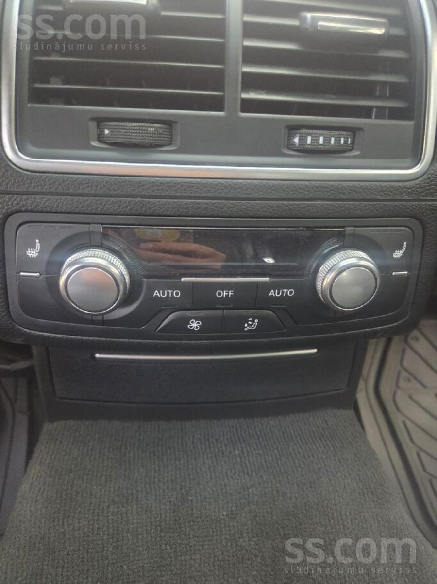 Grey Audi A6 2013 in Riga, with an engine capacity of 3.00 L and mileage of 0 thousand km for 9900 €, photo 6 on AUTOMOTO.COM.LV