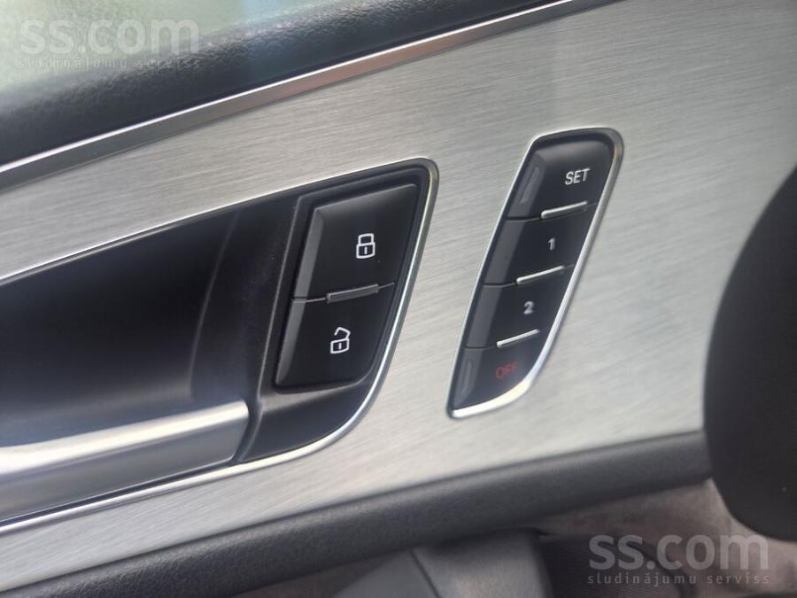 Grey Audi A6 2013 in Riga, with an engine capacity of 3.00 L and mileage of 0 thousand km for 9900 €, photo 14 on AUTOMOTO.COM.LV