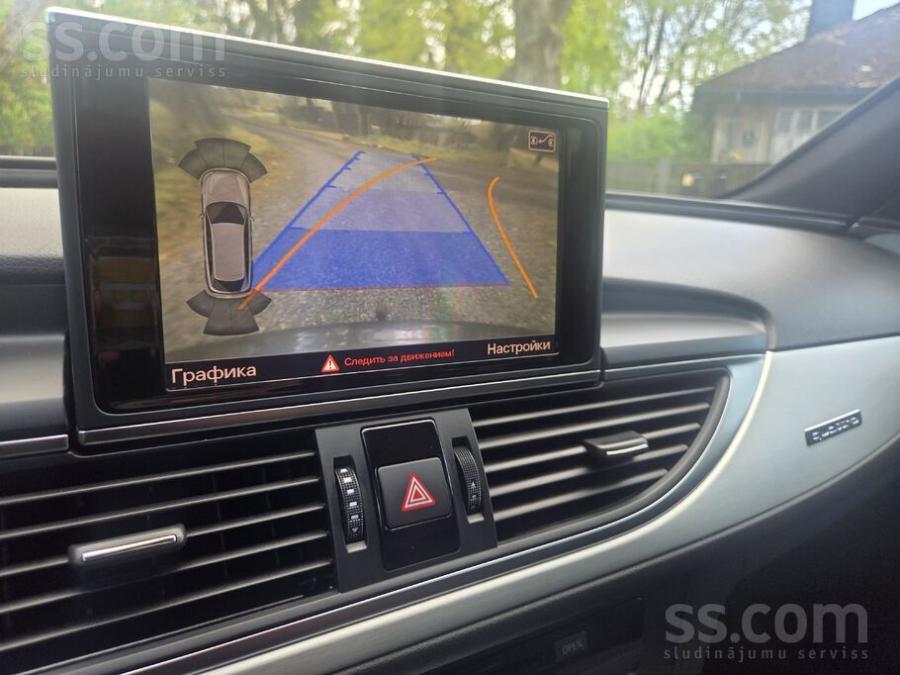 Grey Audi A6 2013 in Riga, with an engine capacity of 3.00 L and mileage of 0 thousand km for 9900 €, photo 15 on AUTOMOTO.COM.LV