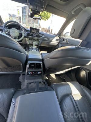 Grey Audi A6 2013 in Riga, with an engine capacity of 3.00 L and mileage of 302 thousand km for 14200 €, photo 13 on AUTOMOTO.COM.LV