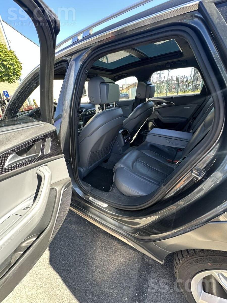 Grey Audi A6 2013 in Riga, with an engine capacity of 3.00 L and mileage of 302 thousand km for 14200 €, photo 14 on AUTOMOTO.COM.LV