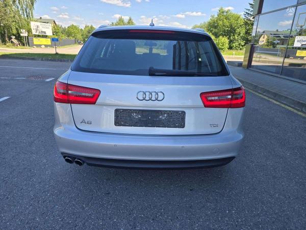 Grey Audi A6 2013 in Vilnius, with an engine capacity of 1.97 L and mileage of 263 thousand km for 8350 €, photo 5 on AUTOMOTO.COM.LV
