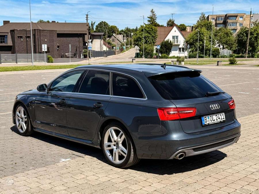 Pelēks Audi A6 2013 Raseiniai, ar dzinēja tilpumu 2.97 L un nobraukumu 300 tūkst. km par 11500 €, foto 7 vietnē AUTOMOTO.COM.LV