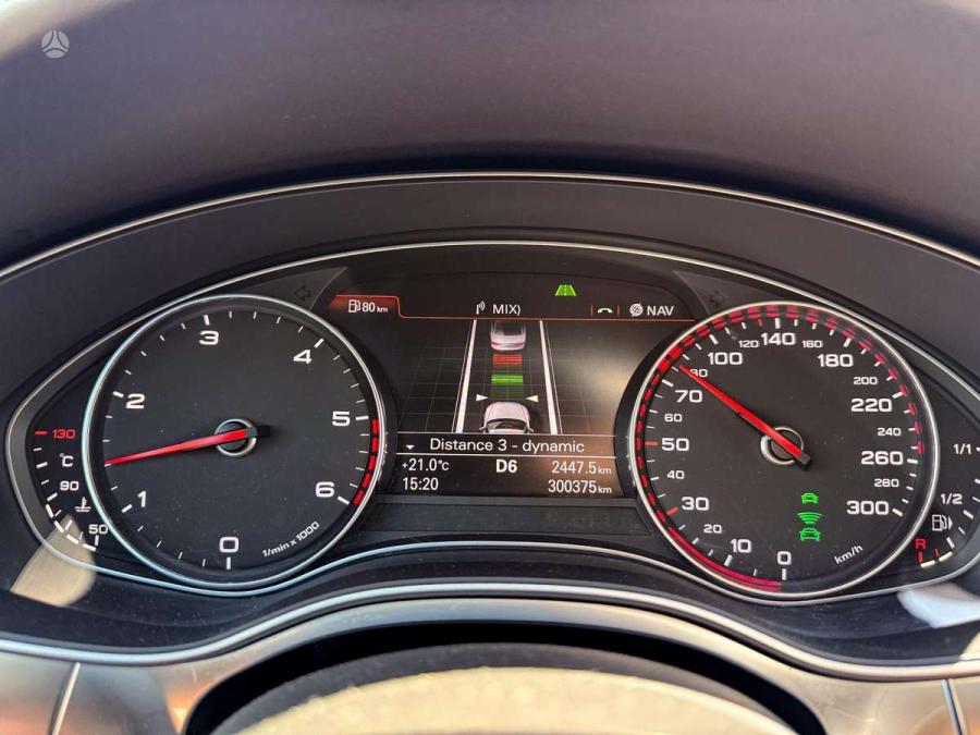 Pelēks Audi A6 2013 Raseiniai, ar dzinēja tilpumu 2.97 L un nobraukumu 300 tūkst. km par 11500 €, foto 21 vietnē AUTOMOTO.COM.LV
