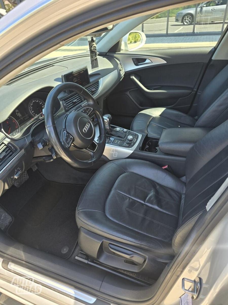 Pelēks Audi A6 2013 Viļņa, ar dzinēja tilpumu 2.00 L un nobraukumu 263 tūkst. km par 8400 €, foto 11 vietnē AUTOMOTO.COM.LV