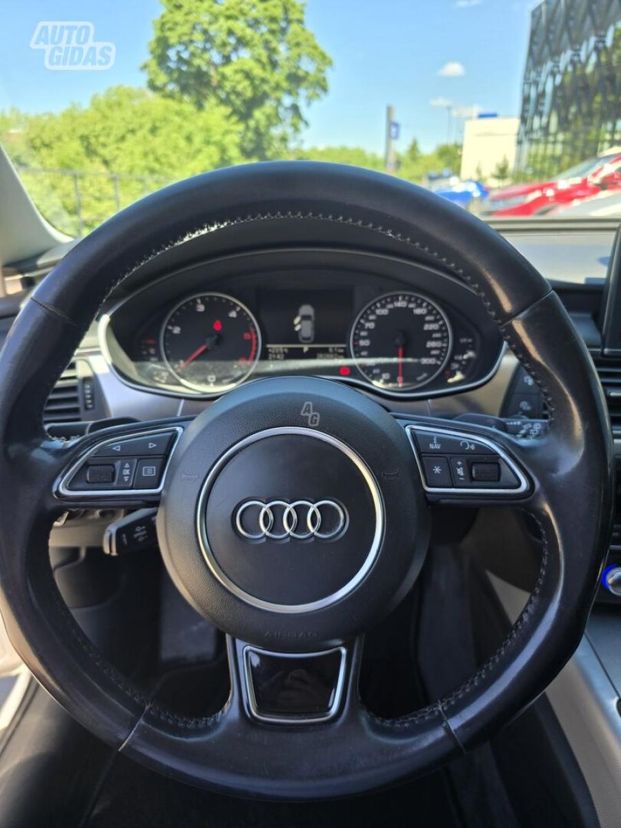 Pelēks Audi A6 2013 Viļņa, ar dzinēja tilpumu 2.00 L un nobraukumu 263 tūkst. km par 8400 €, foto 12 vietnē AUTOMOTO.COM.LV