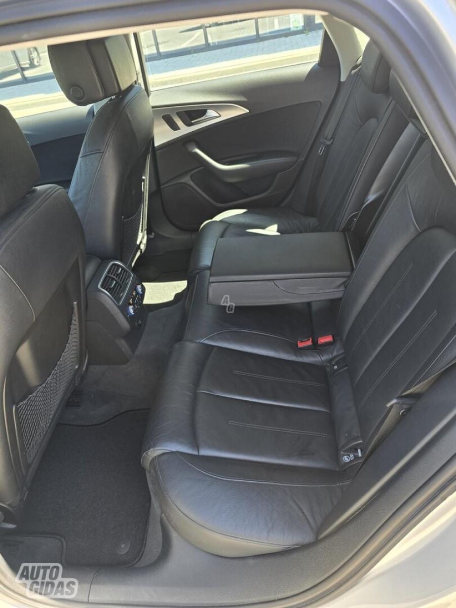 Pelēks Audi A6 2013 Viļņa, ar dzinēja tilpumu 2.00 L un nobraukumu 263 tūkst. km par 8400 €, foto 14 vietnē AUTOMOTO.COM.LV
