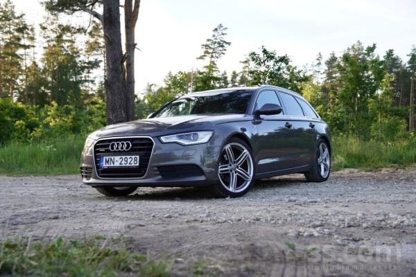 Grey Audi A6 2013 in Riga, with an engine capacity of 3.00 L and mileage of 269 thousand km for 11800 €, photo 1 on AUTOMOTO.COM.LV