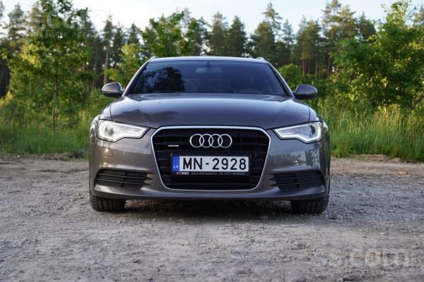 Grey Audi A6 2013 in Riga, with an engine capacity of 3.00 L and mileage of 269 thousand km for 11800 €, photo 2 on AUTOMOTO.COM.LV