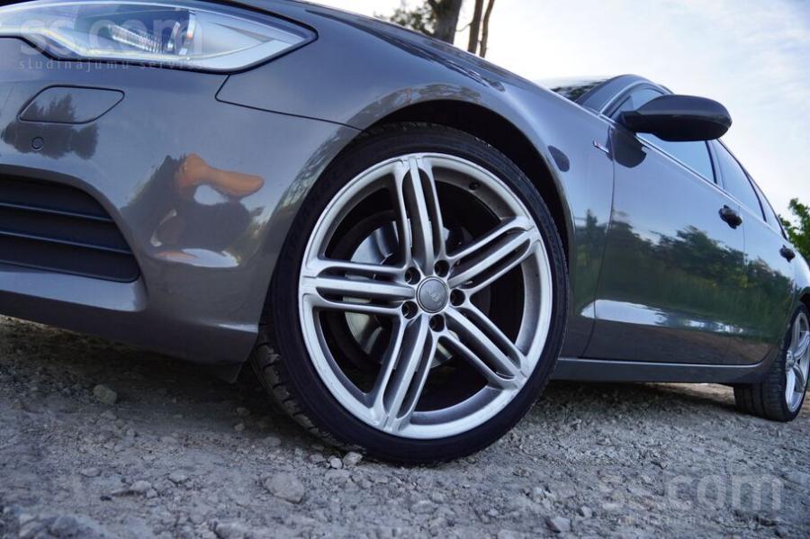 Grey Audi A6 2013 in Riga, with an engine capacity of 3.00 L and mileage of 269 thousand km for 11800 €, photo 5 on AUTOMOTO.COM.LV