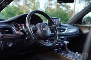 Grey Audi A6 2013 in Riga, with an engine capacity of 3.00 L and mileage of 269 thousand km for 11800 €, photo 6 on AUTOMOTO.COM.LV