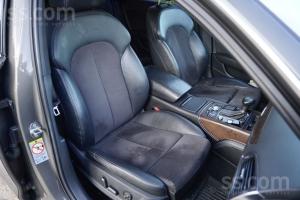 Grey Audi A6 2013 in Riga, with an engine capacity of 3.00 L and mileage of 269 thousand km for 11800 €, photo 12 on AUTOMOTO.COM.LV