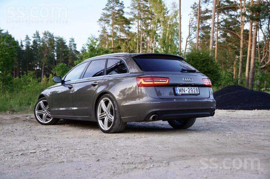 Grey Audi A6 2013 in Riga, with an engine capacity of 3.00 L and mileage of 269 thousand km for 11800 €, photo 18 on AUTOMOTO.COM.LV