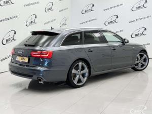 Grey Audi A6 2013 in Vilnius, with an engine capacity of 2.97 L and mileage of 332 thousand km for 11900 €, photo 4 on AUTOMOTO.COM.LV