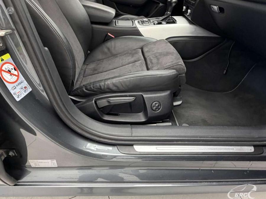 Grey Audi A6 2013 in Vilnius, with an engine capacity of 2.97 L and mileage of 332 thousand km for 11900 €, photo 8 on AUTOMOTO.COM.LV