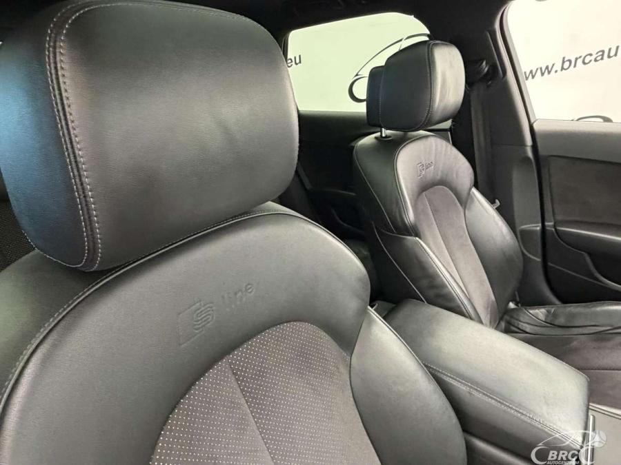 Grey Audi A6 2013 in Vilnius, with an engine capacity of 2.97 L and mileage of 332 thousand km for 11900 €, photo 10 on AUTOMOTO.COM.LV