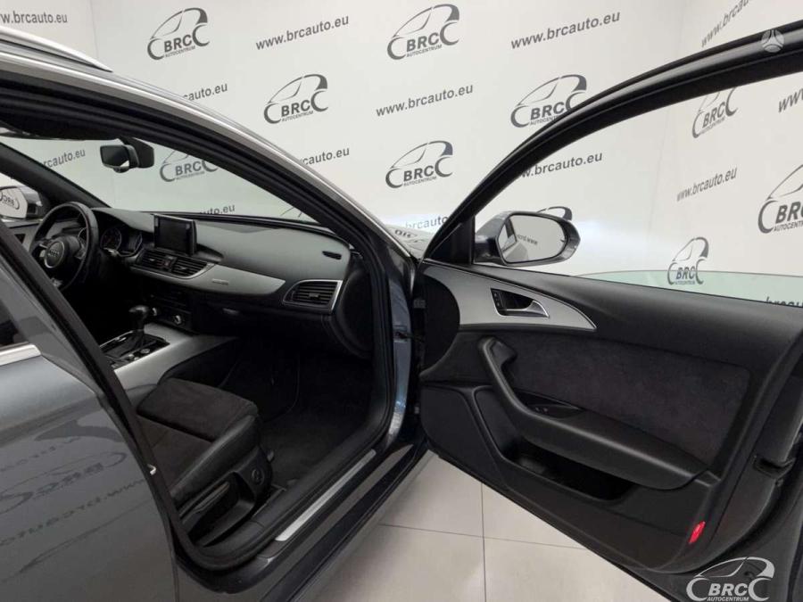 Grey Audi A6 2013 in Vilnius, with an engine capacity of 2.97 L and mileage of 332 thousand km for 11900 €, photo 11 on AUTOMOTO.COM.LV
