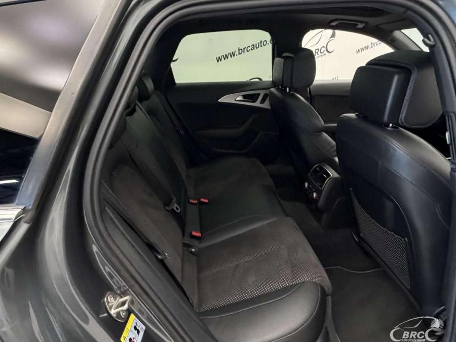 Grey Audi A6 2013 in Vilnius, with an engine capacity of 2.97 L and mileage of 332 thousand km for 11900 €, photo 13 on AUTOMOTO.COM.LV