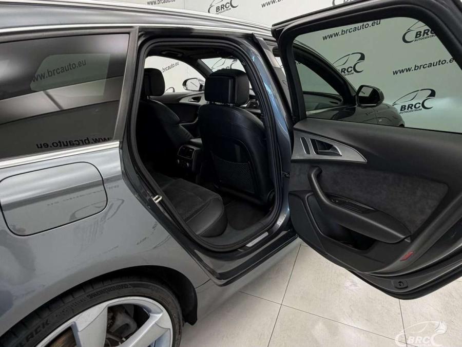 Grey Audi A6 2013 in Vilnius, with an engine capacity of 2.97 L and mileage of 332 thousand km for 11900 €, photo 15 on AUTOMOTO.COM.LV
