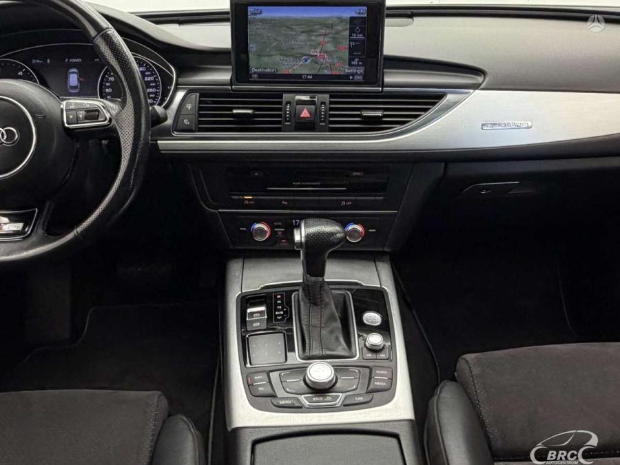 Grey Audi A6 2013 in Vilnius, with an engine capacity of 2.97 L and mileage of 332 thousand km for 11900 €, photo 18 on AUTOMOTO.COM.LV