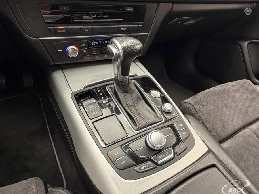 Grey Audi A6 2013 in Vilnius, with an engine capacity of 2.97 L and mileage of 332 thousand km for 11900 €, photo 31 on AUTOMOTO.COM.LV