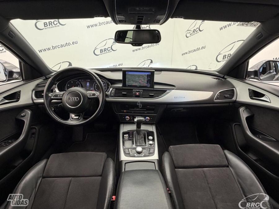 Grey Audi A6 2013 in Avizieniai, with an engine capacity of 3.00 L and mileage of 332 thousand km for 11900 €, photo 4 on AUTOMOTO.COM.LV