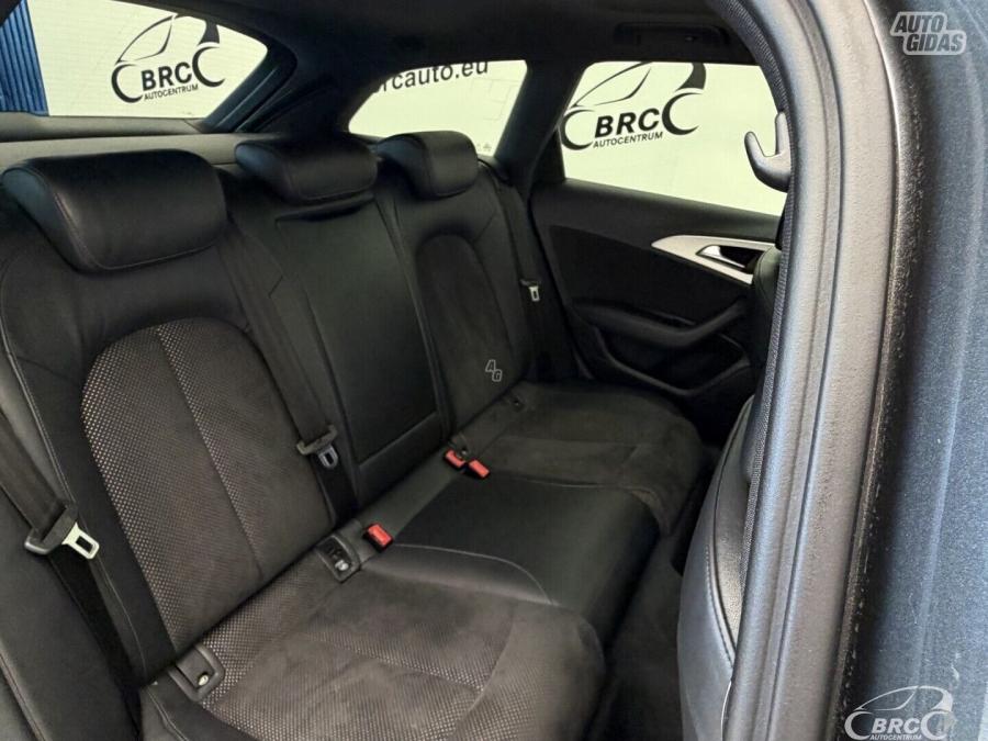 Grey Audi A6 2013 in Avizieniai, with an engine capacity of 3.00 L and mileage of 332 thousand km for 11900 €, photo 13 on AUTOMOTO.COM.LV