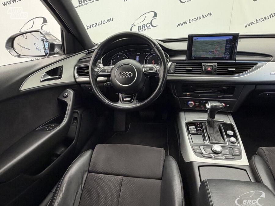Grey Audi A6 2013 in Avizieniai, with an engine capacity of 3.00 L and mileage of 332 thousand km for 11900 €, photo 16 on AUTOMOTO.COM.LV