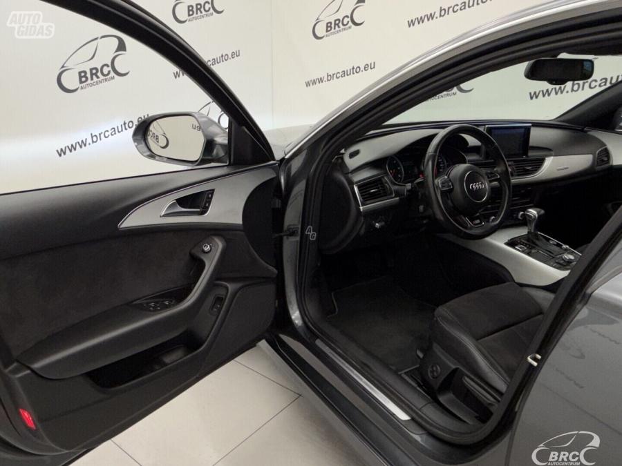 Grey Audi A6 2013 in Avizieniai, with an engine capacity of 3.00 L and mileage of 332 thousand km for 11900 €, photo 22 on AUTOMOTO.COM.LV