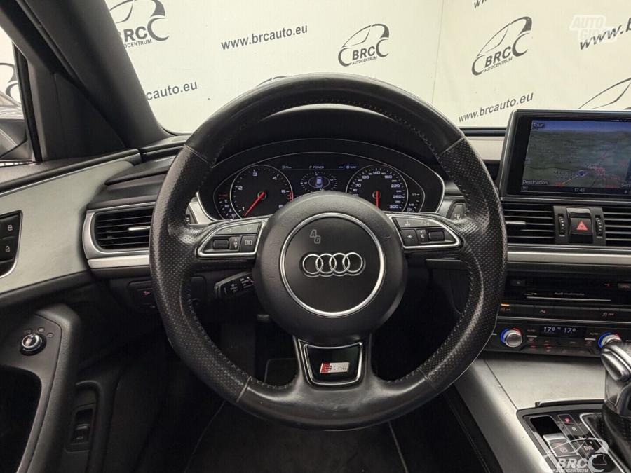 Grey Audi A6 2013 in Avizieniai, with an engine capacity of 3.00 L and mileage of 332 thousand km for 11900 €, photo 33 on AUTOMOTO.COM.LV