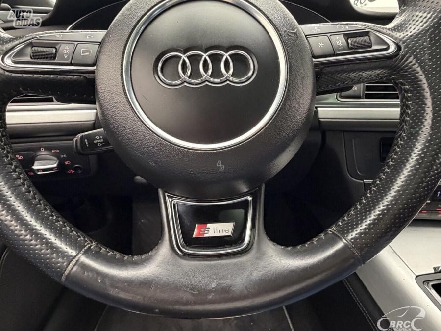 Grey Audi A6 2013 in Avizieniai, with an engine capacity of 3.00 L and mileage of 332 thousand km for 11900 €, photo 36 on AUTOMOTO.COM.LV