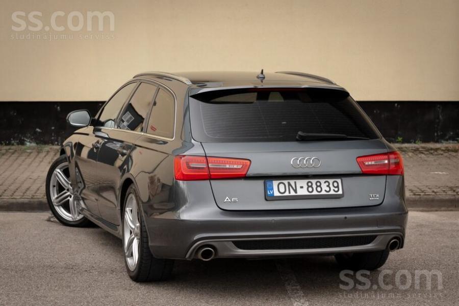 Pelēks Audi A6 2013 Talsi, ar dzinēja tilpumu 3.00 L un nobraukumu 325 tūkst. km par 12490 €, foto 5 vietnē AUTOMOTO.COM.LV