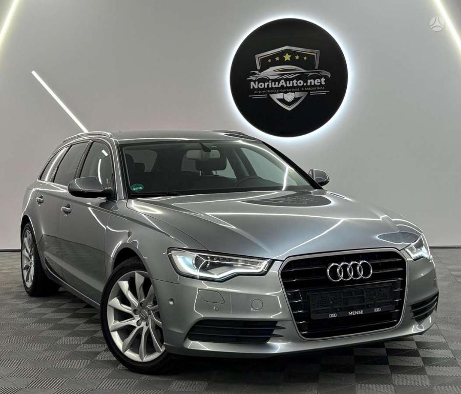 Pelēks Audi A6 2013 Marijampole, ar dzinēja tilpumu 1.97 L un nobraukumu 254 tūkst. km par 9350 €, foto 1 vietnē AUTOMOTO.COM.LV