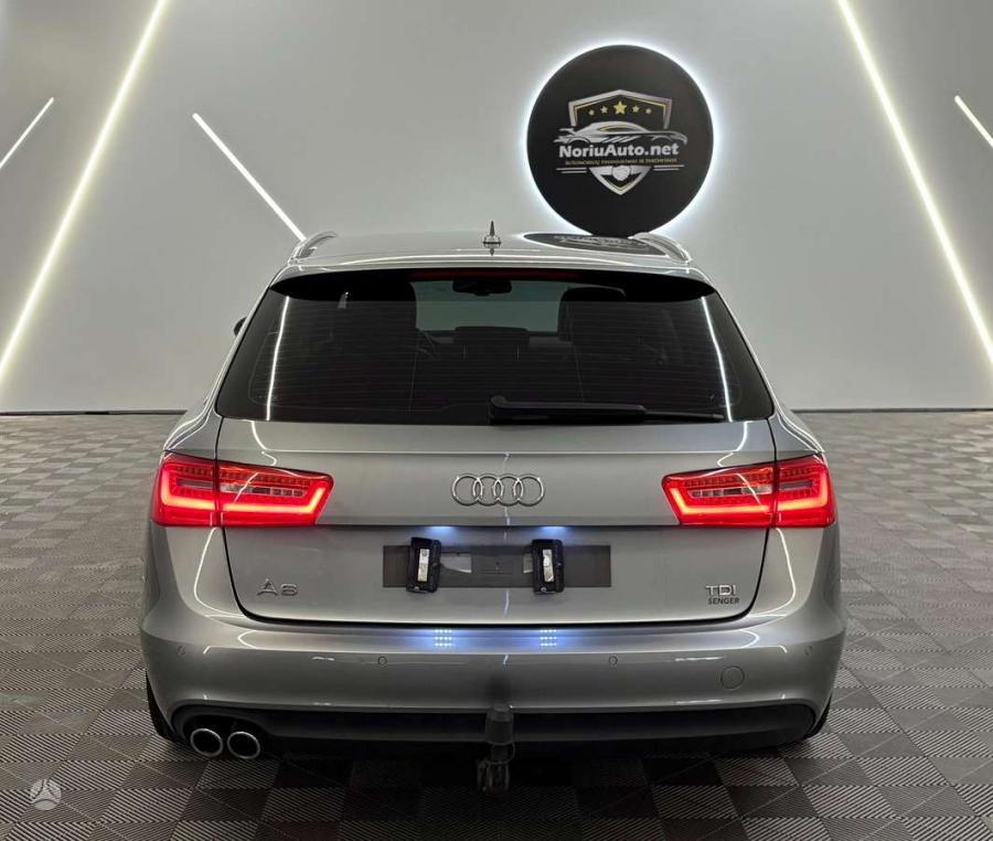 Pelēks Audi A6 2013 Marijampole, ar dzinēja tilpumu 1.97 L un nobraukumu 254 tūkst. km par 9350 €, foto 6 vietnē AUTOMOTO.COM.LV