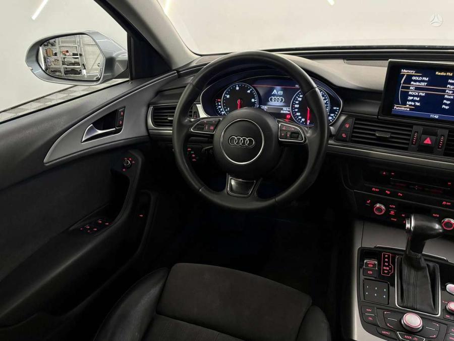 Pelēks Audi A6 2013 Marijampole, ar dzinēja tilpumu 1.97 L un nobraukumu 254 tūkst. km par 9350 €, foto 12 vietnē AUTOMOTO.COM.LV