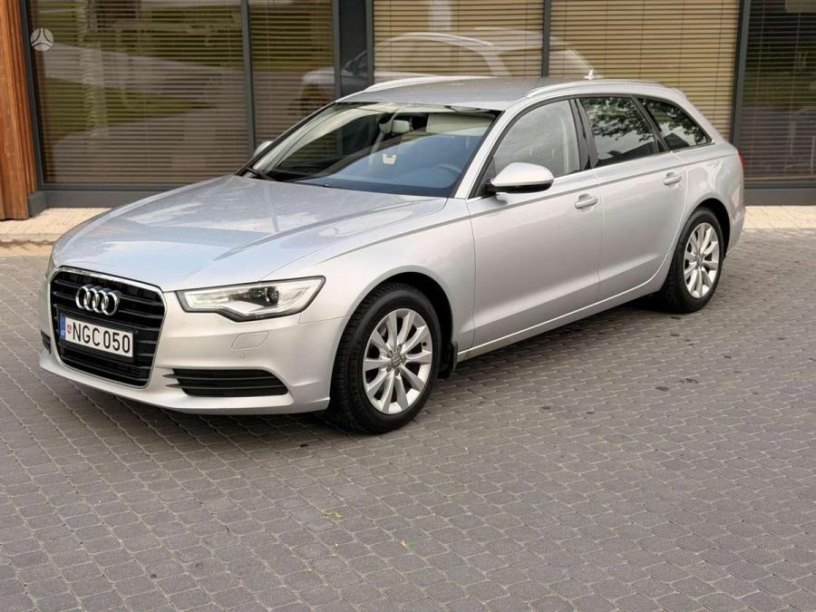 Grey Audi A6 2013 in Vilnius, with an engine capacity of 1.97 L and mileage of 266 thousand km for 4200 €, photo 1 on AUTOMOTO.COM.LV