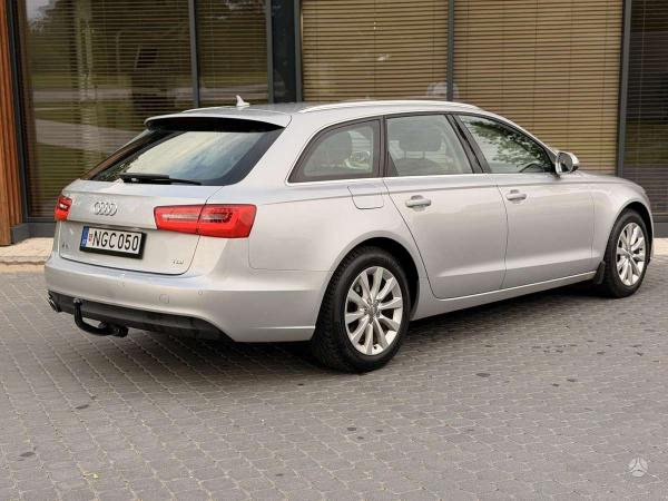 Grey Audi A6 2013 in Vilnius, with an engine capacity of 1.97 L and mileage of 266 thousand km for 4200 €, photo 4 on AUTOMOTO.COM.LV