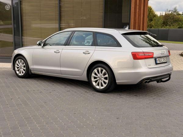 Grey Audi A6 2013 in Vilnius, with an engine capacity of 1.97 L and mileage of 266 thousand km for 4200 €, photo 5 on AUTOMOTO.COM.LV