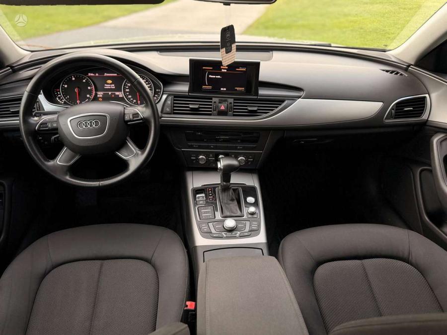 Grey Audi A6 2013 in Vilnius, with an engine capacity of 1.97 L and mileage of 266 thousand km for 4200 €, photo 11 on AUTOMOTO.COM.LV